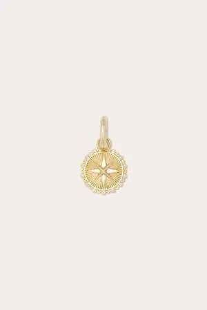 Ramy Brook Compass Charm - Gold