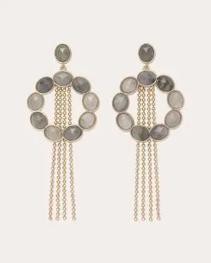 Ramy Brook Lizza Smoky Quartz Earrings