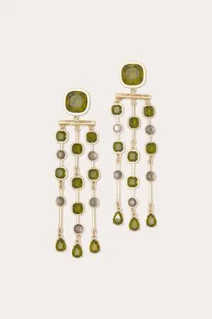 Ramy Brook Siena Gemstone Drop Earrings - Gemstone Multi