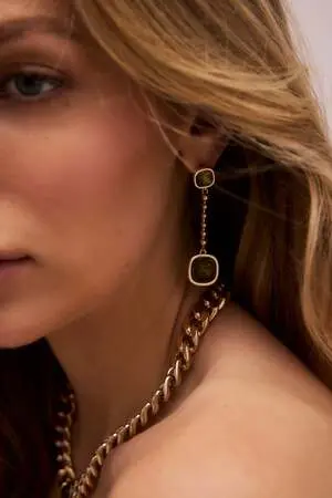 Ramy Brook Sierra Gemstone Drop Earrings