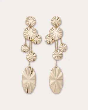 Ramy Brook Eleonora Molten Disk Earrings