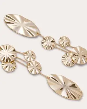 Ramy Brook Eleonora Molten Disk Earrings