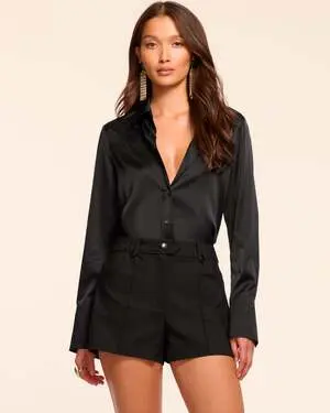 Ramy Brook Marco Stretch Cotton Mini Short