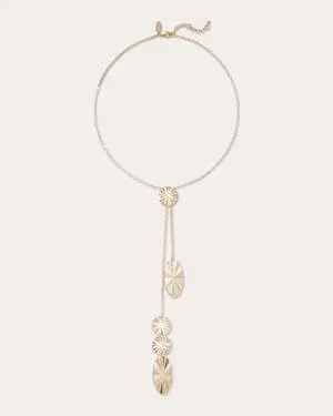 Ramy Brook Eleonora Molten Lariat Necklace - Gold