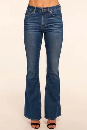 Ramy Brook Helena 5-pocket Flare Jean