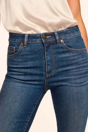 Ramy Brook Helena 5-pocket Flare Jean