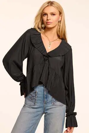 Ramy Brook Pleated Tops