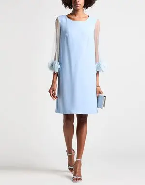 CAMILLA MILANO Mini Dress Sky Size Polyester, Polyamide