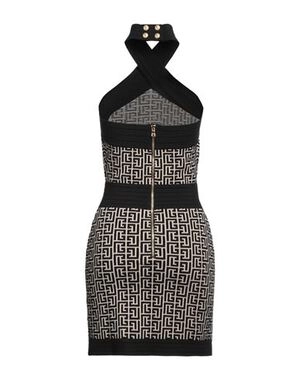 Balmain Mini Dress Size Wool, Viscose, Polyamide, Elastane