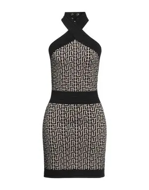 Balmain Mini Dress Size Wool, Viscose, Polyamide, Elastane