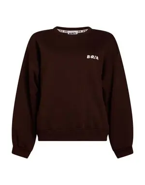BERNA Sweatshirt Chocolate Size Cotton, Polyester