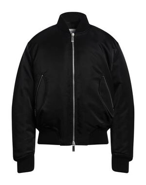 OFF-WHITE™ Bomber Jacket In Polyamide, Wool, Acrylic, And Elastane