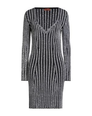 Missoni Mini Dress Size Viscose, Polyamide, Polyester - Black