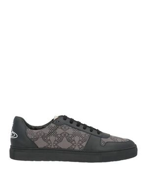 VIVIENNE WESTWOOD Sneakers Size Leather, Textile Fibers - Black