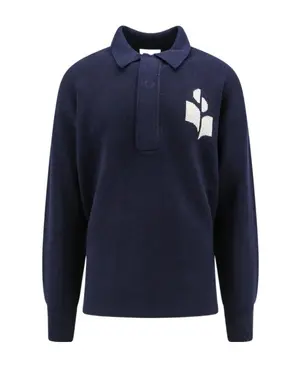 Isabel Marant Étoile William Logo Jacquard Sweater