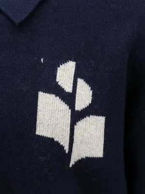Isabel Marant Étoile William Logo Jacquard Sweater