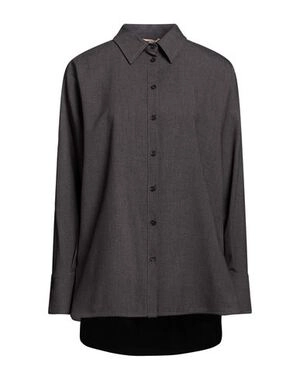 TWINSET Shirt Charcoal Size Polyester, Viscose, Elastane - Grey