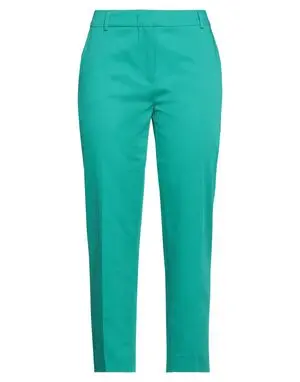 Max Mara Pants Emerald Size Cotton, Elastane