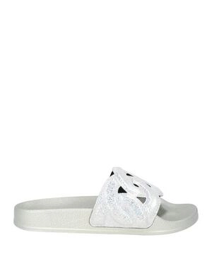 Casadei Sandals Size Textile Fibers - Silver