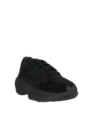 NEW BALANCE Sneakers Size Leather, Textile Fibers - Black