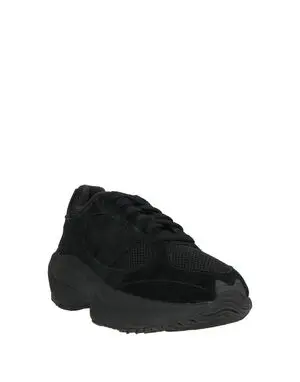 NEW BALANCE Sneakers Size Leather, Textile Fibers - Black