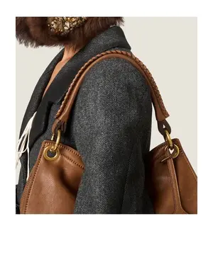Miu Miu Single-breasted Double Wool Coat