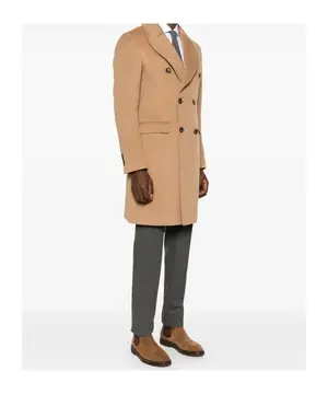 Herno Double-breasted Wool Coat