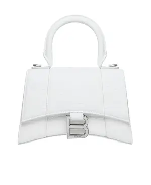Balenciaga Hourglass Xs Handbag - White