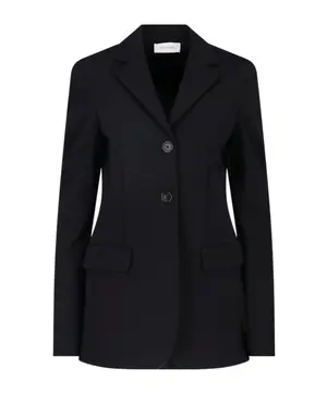 Sportmax Long-sleeve Blazer - Black