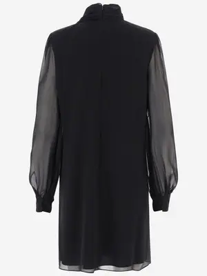 Valentino Garavani Long-sleeved Dress