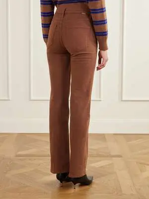 MOTHER The Kick It High-rise Straight-leg Jeans