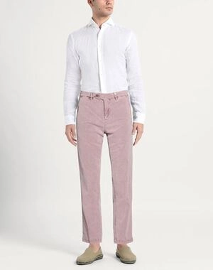 MYTHS Pants Mauve Size Cotton, Elastane