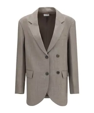 P.a.r.o.s.h Long-sleeve Blazer - Gray