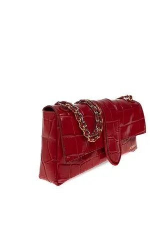Jacquemus Croc-embossed Chain Shoulder Bag