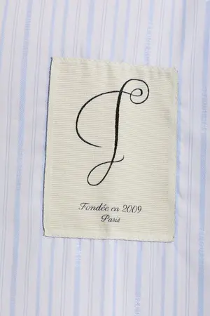 Jacquemus Logo-patch Striped Shirt