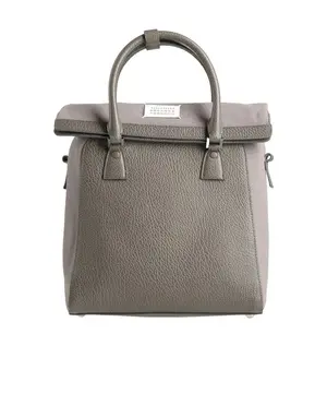 MAISON MARGIELA Pebbled-leather Handbags - Gray