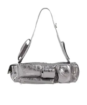 Balenciaga Minimalist Baguette Bag - Gray