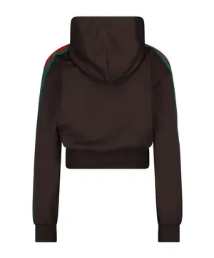 Gucci Long-sleeve Hooded Sweatshirt