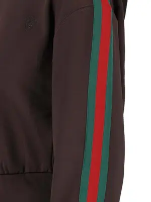 Gucci Long-sleeve Hooded Sweatshirt