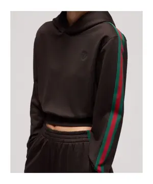 Gucci Long Sleeve Hooded Sweatshirt
