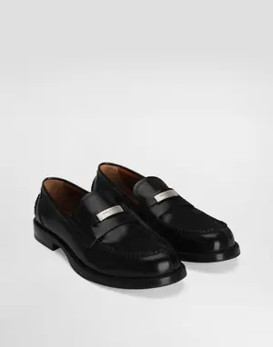 Dolce & Gabbana Dolce Gabbana Logo Plate Loafers