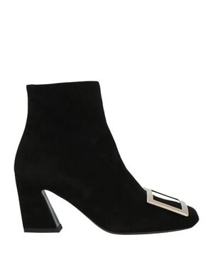 ROGER VIVIER Ankle Boots Size Leather - Black