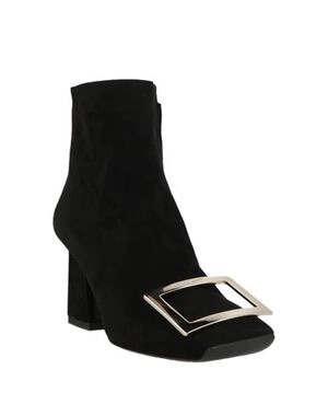 ROGER VIVIER Ankle Boots Size Leather - Black