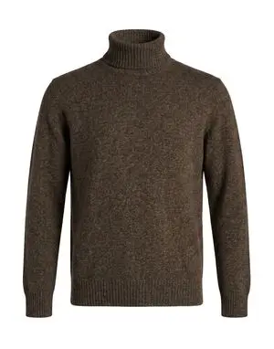 ROBERTO COLLINA Turtleneck Slate Size Merino Wool, Cashmere - Grey