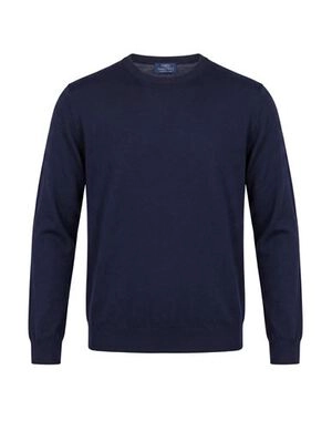 Fedeli Sweater Size Virgin Wool - Blue