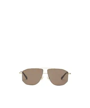 Bottega Veneta Full-frame Aviator Sunglasses