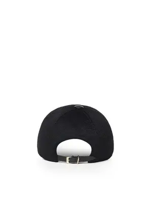 Max Mara Ordine Logo Embroidered Baseball Cap