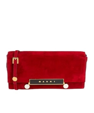 Marni Mediumsize Shoulder Bag - Red