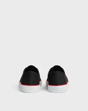 Celine Alan Sneaker In Canvas And Suede Calfskin