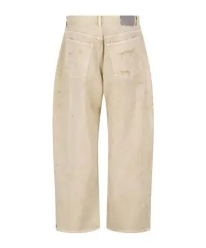 Balenciaga Belt-loop Wide-leg Jeans